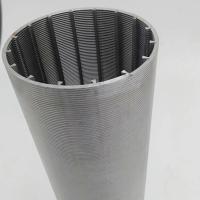 China Custom Stainless Steel Wedge Wire Johnson Screen For Oil Gas Filtration Screen for sale