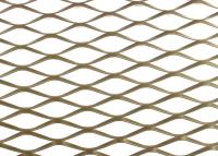 China Flat Type 4mm Carbon Steel Diamond Expanded Metal Grating 4x8 Sheet for sale