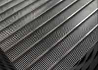 China 0.5*1.5 304 Stainless Steel Wedge Wire Screens Panels 6000mm*6000mm for sale