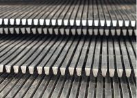China Customizable Support Rod 304 Stainless Steel Wedge Wire Grates Panel Industrial Filter Customizable Dimensions for sale