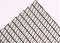 China 0.5*1.5 304 Stainless Steel Wedge Wire Screens Panels 6000mm*6000mm for sale