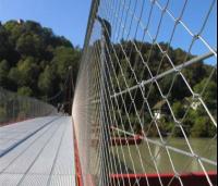 China 304 316 Stainless Steel Rope Mesh for Bridge Railings for sale