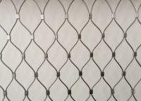 China Stainless Steel Rope Wire Mesh 3.0mm 3.2mm PVDF Coated Safety Net for sale