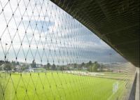 China Stainless Steel Rope Wire Mesh 3.0mm 3.2mm PVDF Coated Safety Net for sale