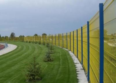 China 3D Galvanized Welded Wire Mesh Fence 50x100mm 3.0mm Powder Coated for sale