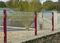 China 3D Galvanized Welded Wire Mesh Fence 50x100mm 3.0mm Powder Coated for sale