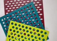 China Architectural Perforated Aluminum Sheets 1.2*2.4m Hole for sale