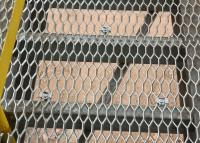 China Mild Steel Heavy Duty Raised Diamond Expanded Metal Mesh for sale