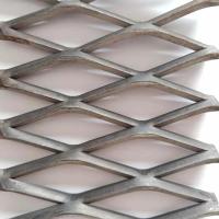 China Stainless Steel Expanded Metal Mesh 5.0mm 6.0mm Anti-Slip Galvanized for sale