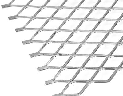 China Stainless Steel Expanded Metal Mesh 5.0mm 6.0mm Anti-Slip Galvanized for sale