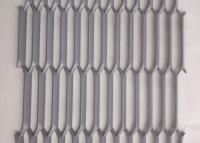 China Akzonobel PVDF Expanded Metal Mesh 5.5mm 6.0mm Wall Cladding Ventilated Facades for sale