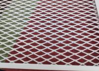 China Gold Aluminum Expanded Mesh Cladding 3.5mm 4.0mm With Frame for sale