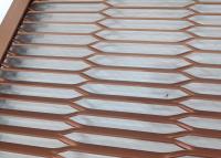 China Hexagonal Hole Anodized Honeycomb Expanded Metal Mesh For Car Grille ISO9002 for sale