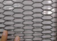 China Hexagonal Hole Anodized Honeycomb Expanded Metal Mesh For Car Grille ISO9002 for sale