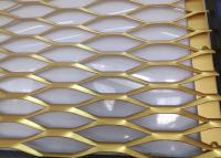China Hexagonal Hole Anodized Honeycomb Expanded Metal Mesh For Car Grille ISO9002 for sale