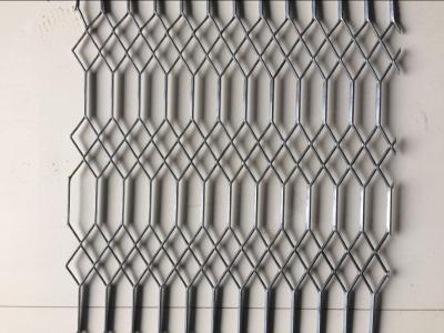 China Hot Dip Galvanized Gothic Expanded Metal Sheet With Special Hole Shape for sale