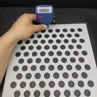 China Light Weight Perforated Plastic Sheet With Round Holes for sale