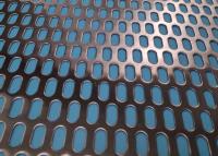 China Custom Slotted Hole Perforated Metal Mesh Panels for sale