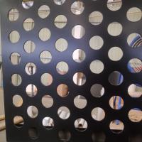 China SS304 Aluminum Perforated Metal Sheet 4x8 Round Hole Decorative for sale
