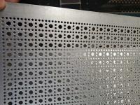 China Galvanized Round Hole Perforated Metal Mesh Plate 36