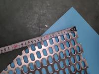 China 0.7mm 1mm 2mm Aluminium Galvanized Stainless Steel Perforated Metal Customized Hole Design for sale
