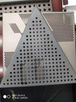China Customized 0.3mm Aluminum Perforated Panel Round Hole Square Hole Slotted Hole for sale