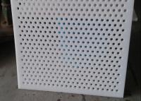 China Polypropylene Perforated Sheet Round Hole Punching Plate UV Resistant for sale