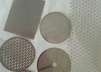 China SS316 Perforated Coffee Steel Mesh Filter Disc Micro Hole Etching for sale