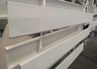 China Custom Architectural Perforated Metal Facades Powder Coated for sale