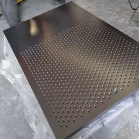 China Small Round Hole Size Perforated Metal Plate Ss304 / 316 Decorative for sale