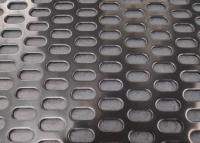 China Vibrating Aluminum Slotted Hole Perforated Metal Mesh 1-10mm Thickness Decorative for sale