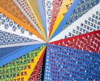 China Custom Architectural Perforated Metal Facades Powder Coated for sale