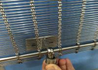 China Flexible Anodized Metal Mesh Stair Railing 5.3kg/Sqm Architectural Cable Mesh for sale