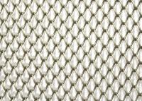 China Decorative Aluminium Metal Mesh Curtain Chain Drapery Fabric Fireplace Wire Mesh Metal Coil Mesh Ceiling Curtain for sale