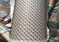China Chain Link Architectural Metal Mesh 3.8mm 8.0mm Ring Decorative Metal Coil Drapery for sale