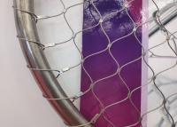 China Ferruled 1.5mm 1.6mm Stainless Steel Wire Rope Mesh For Zoo Animals Enclosure for sale