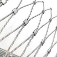 China Stainless Steel Knotted Wire Rope Mesh 1mm-3mm for Zoo and Decoration for sale