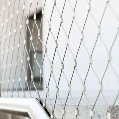 China Corrosion Resistant Stainless Steel Cable Netting For Marine for sale
