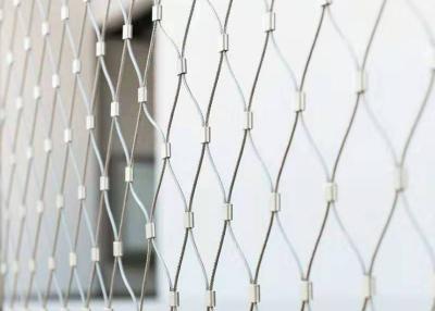 China SS316 Stainless Steel Cable Net for Stair Railings 1-5mm Wire for sale