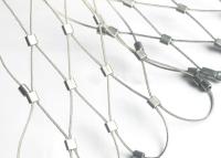 China SS316 Stainless Steel Cable Net for Stair Railings 1-5mm Wire for sale