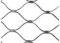 China AISI 316 Stainless Steel Rope Wire Mesh 4x4 Inch for Zoo Enclosures for sale
