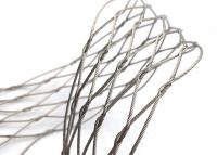China AISI 316 Stainless Steel Rope Wire Mesh 4x4 Inch for Zoo Enclosures for sale