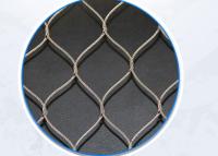 China Animal Aviary 7*7 7*19 Stainless Steel Rope Wire Mesh 10m Length for sale