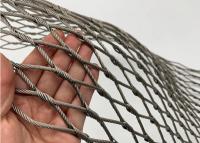 China Animal Aviary 7*7 7*19 Stainless Steel Rope Wire Mesh 10m Length for sale