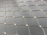China 316 Stainless Steel Cable Mesh Netting 1mm-3mm Wire Diameter for sale