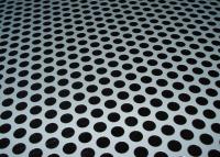 China SS201 SS304 Stainless Steel 4x8 Perforated Metal Sheet 2mm Round Hole for sale