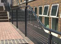 China Powder Coating Perforated Metal Mesh Fencing Velp For Private Garden for sale