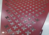 China Aluminum Perforated Sheet Metal for Decorative Ceiling Black Green Golden for sale