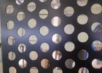 China Architectural Decorative PVDF Perforated Metal Facades 1500*2500mm for sale