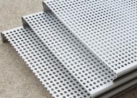 China PVC Coated Aluminum Perforated Ceiling Tiles 3003H24 Suspended for sale